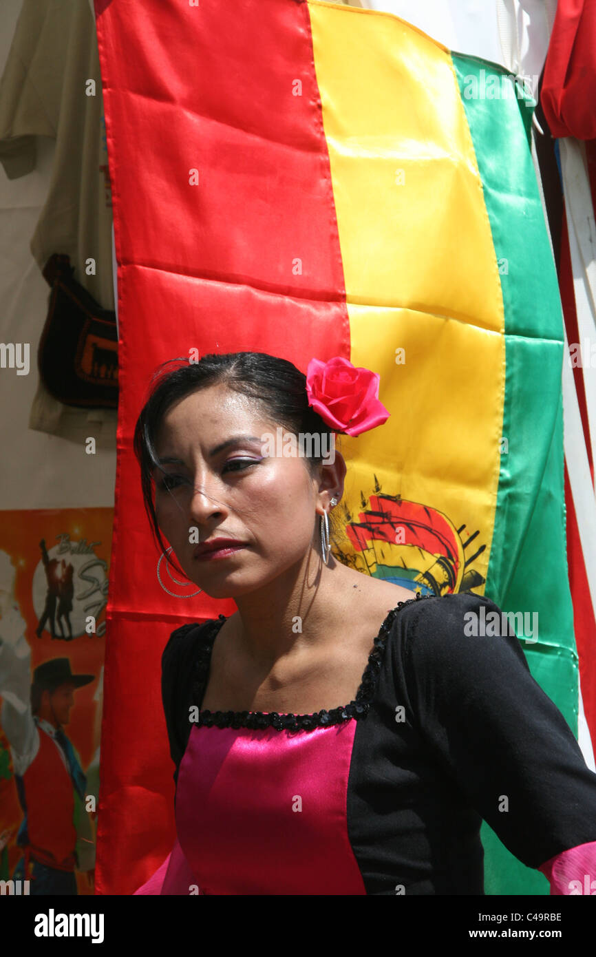 latin american people wearing traditional costumes at event in rome ...