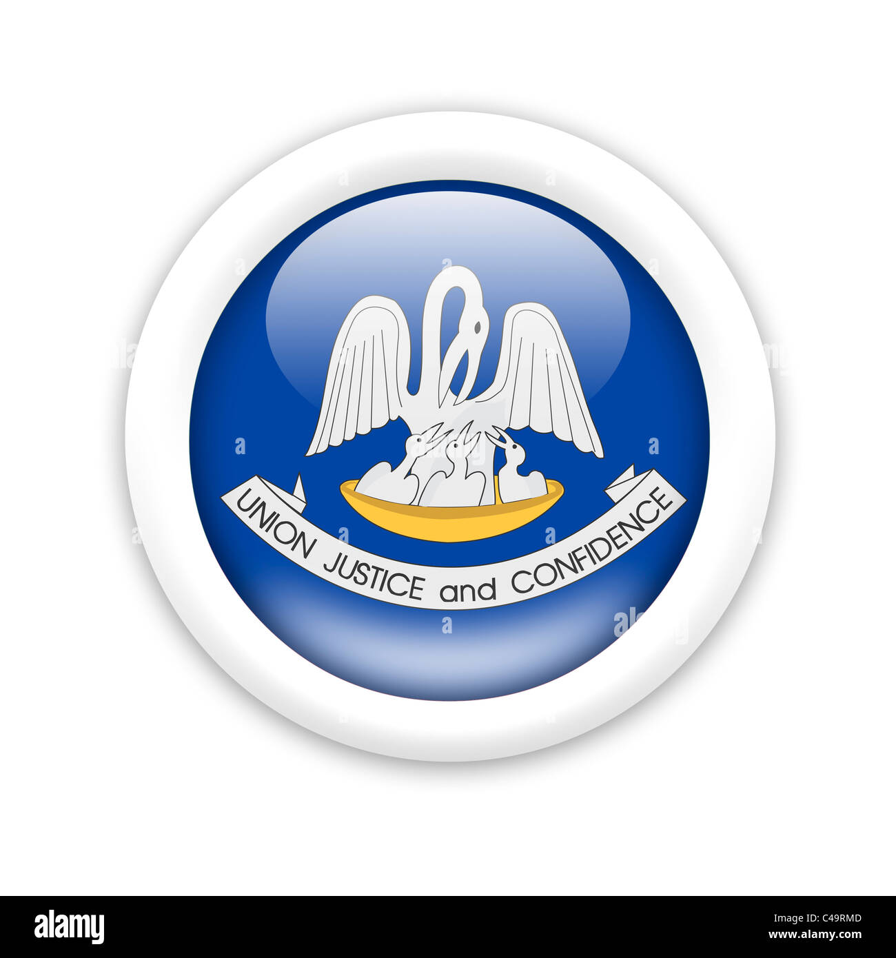 Flag of Louisiana Stock Photo - Alamy