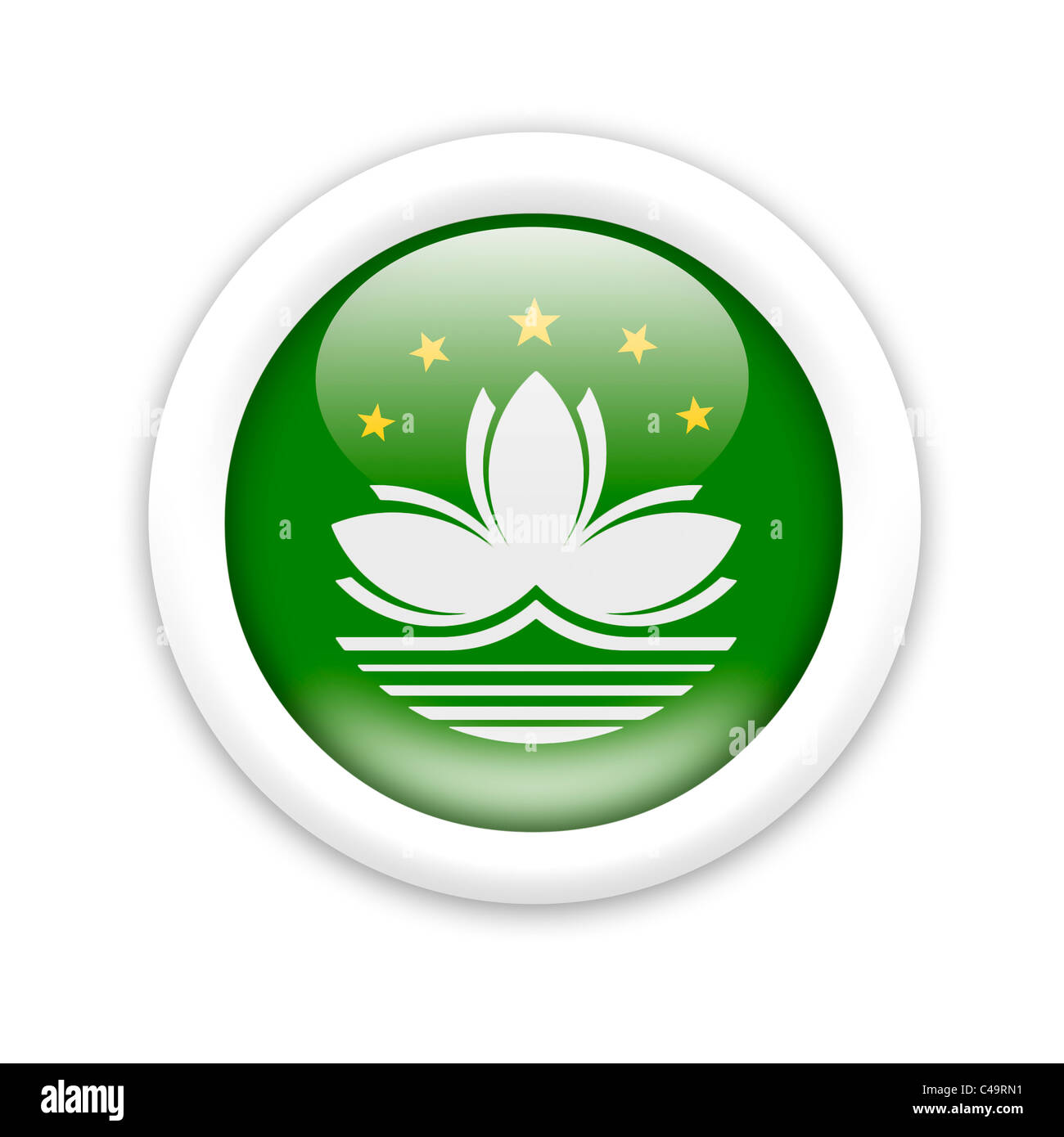 Flag of Macao Stock Photo - Alamy