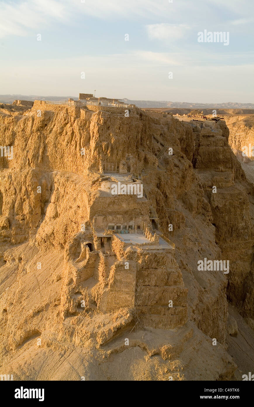 Aerial photograph of Masada near the Dead sea Stock Photo - Alamy