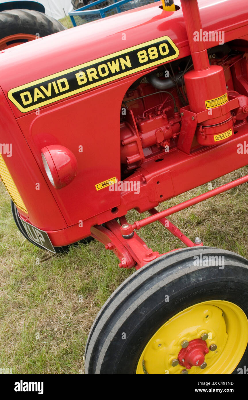 david brown tractor tractors old classic vintage farm equipment farming machinery machine Stock ...