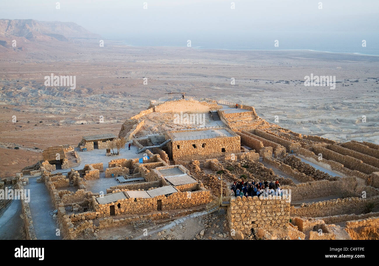 Masada at sunrise hi-res stock photography and images - Alamy