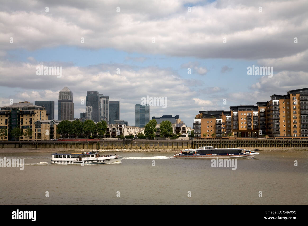 river thames greenwich london england Stock Photo - Alamy