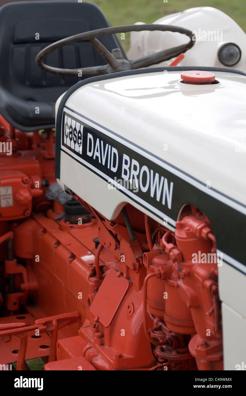 david brown tractor tractors old classic vintage farm equipment farming machinery machine Stock ...