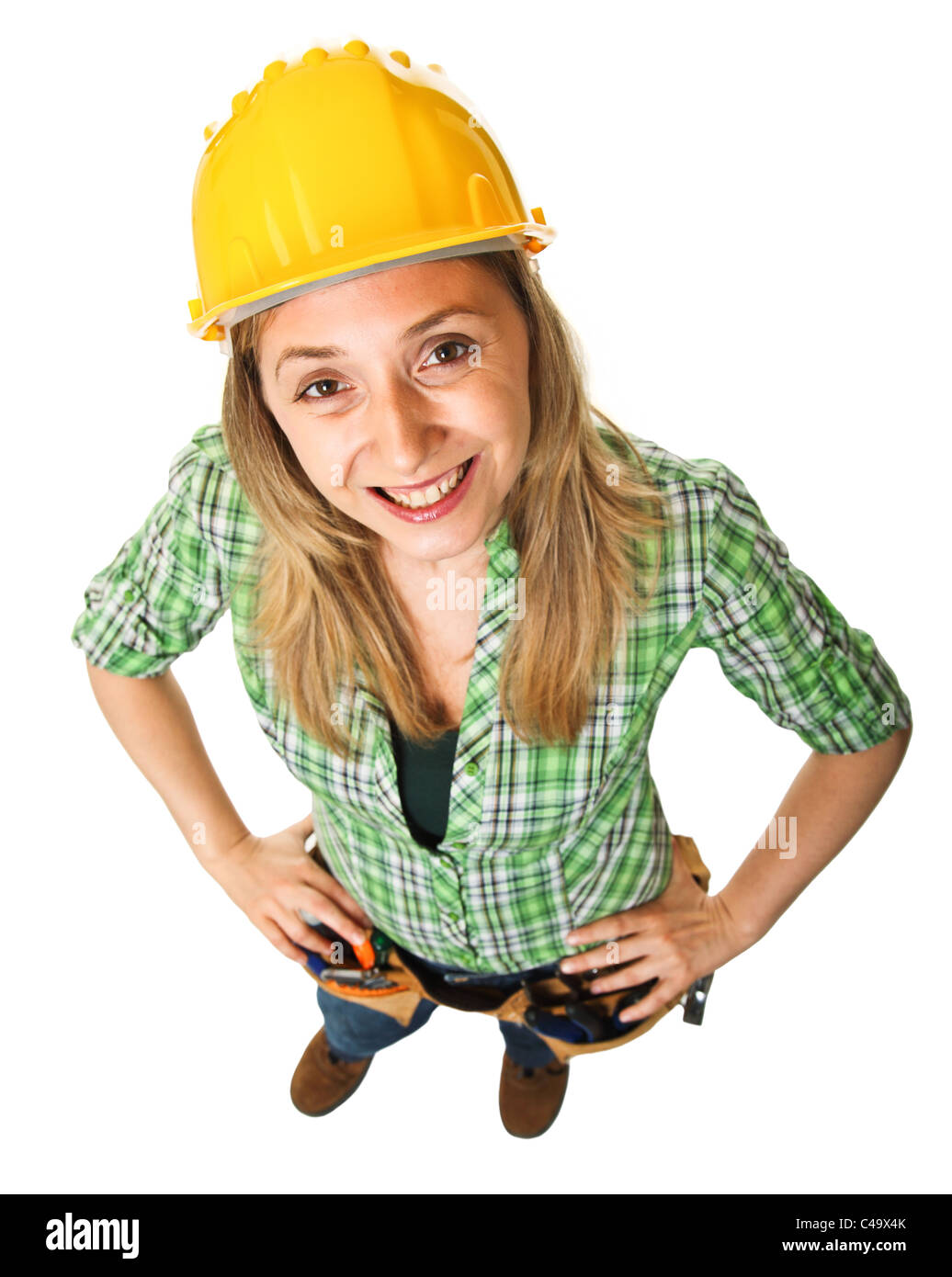 Job funny woman Cut Out Stock Images & Pictures - Alamy