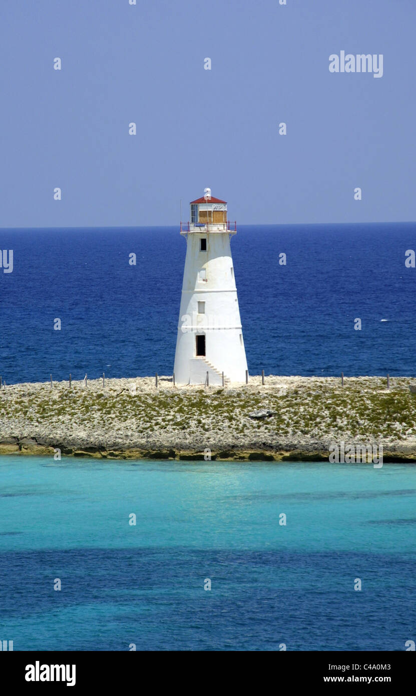 Lighthouse bahamas nautical building nassau beacon hi-res stock ...