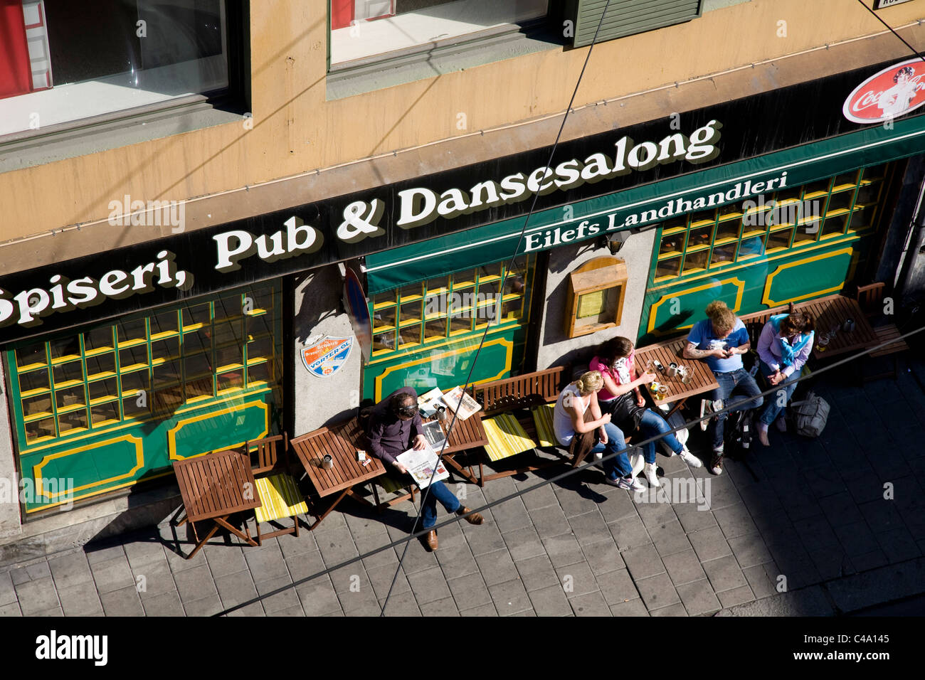 Photograph of a Norwegian pub Stock Photo - Alamy
