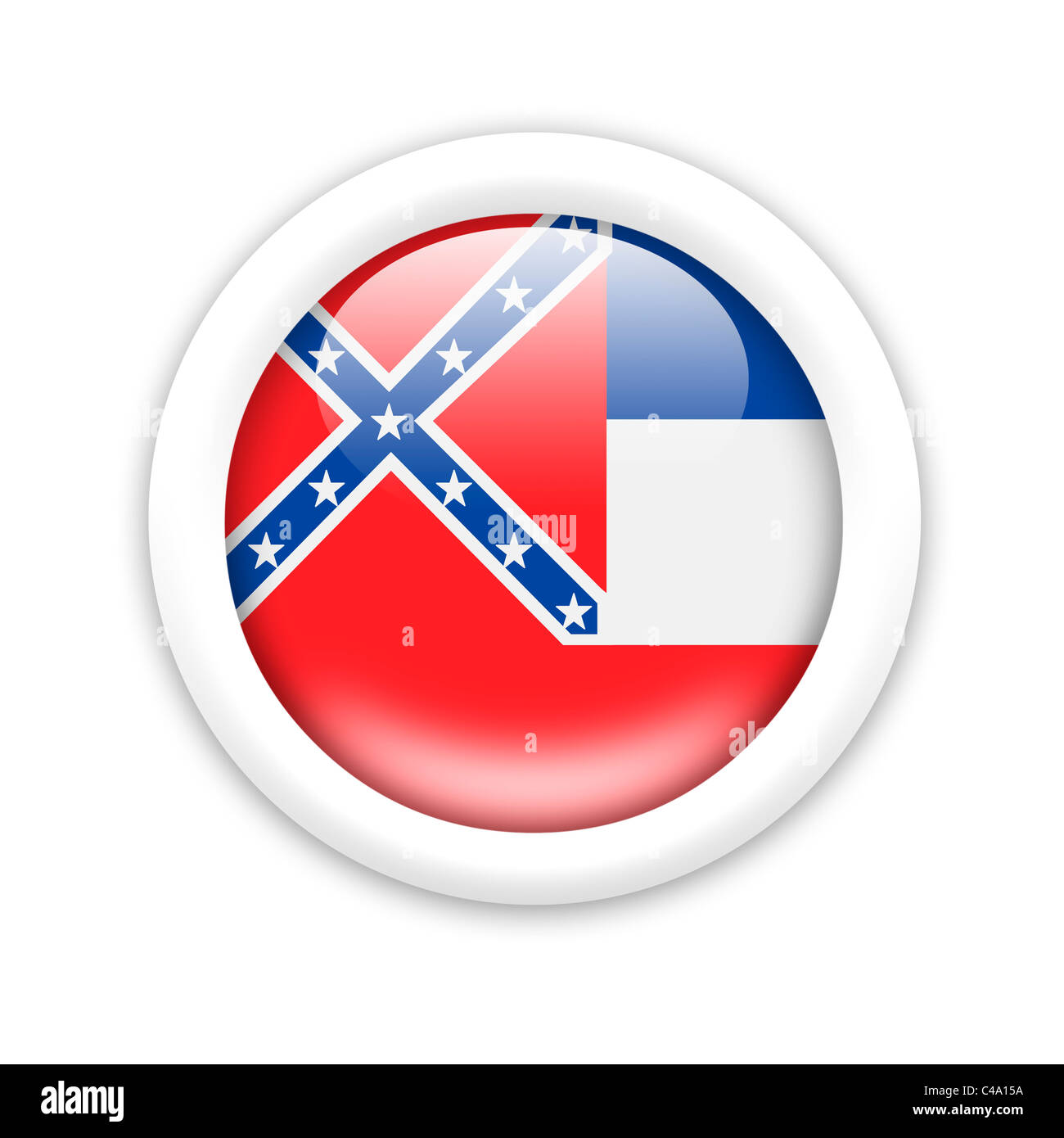 Flag of Mississippi Stock Photo - Alamy