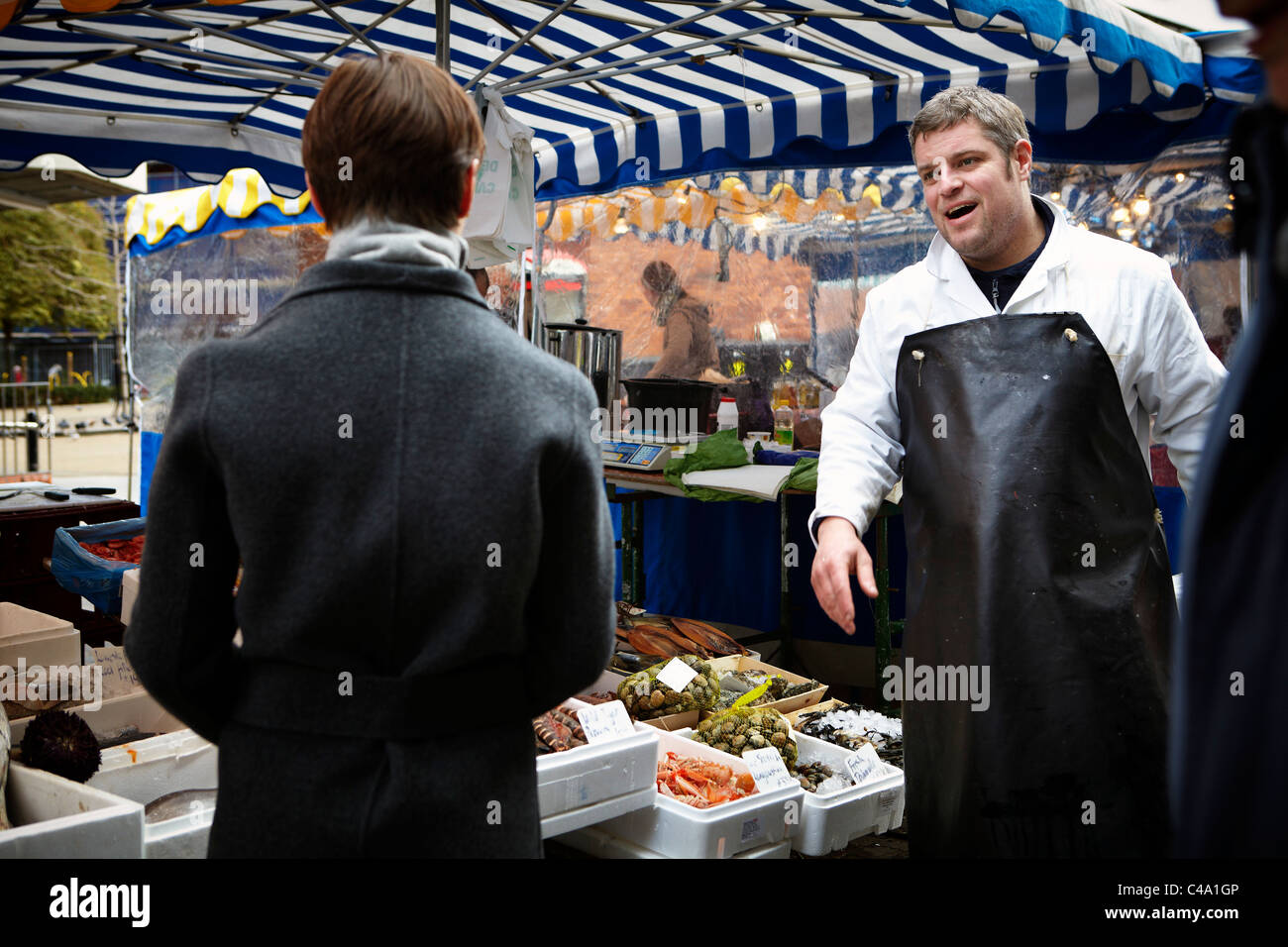 Traditional fishmonger hi-res stock photography and images - Alamy
