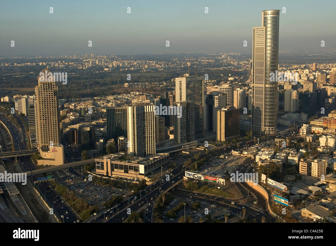 Aerial photograph city ramat gan hi-res stock photography and images ...
