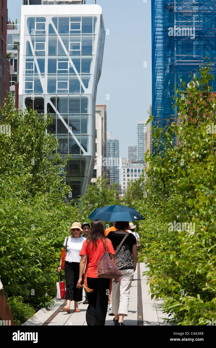 Visitors enjoy the Chelsea Thicket area on opening day of the second ...