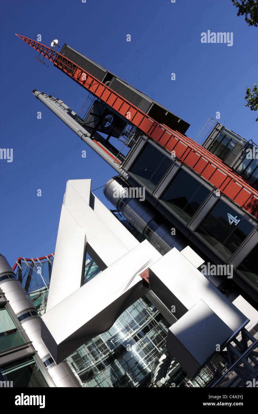 Channel 4 Television, situated in Horseferry Road, London Stock Photo ...