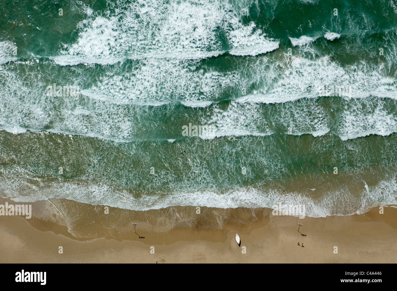Aerial photograph of the Coastline in the Coastal plain Stock Photo - Alamy