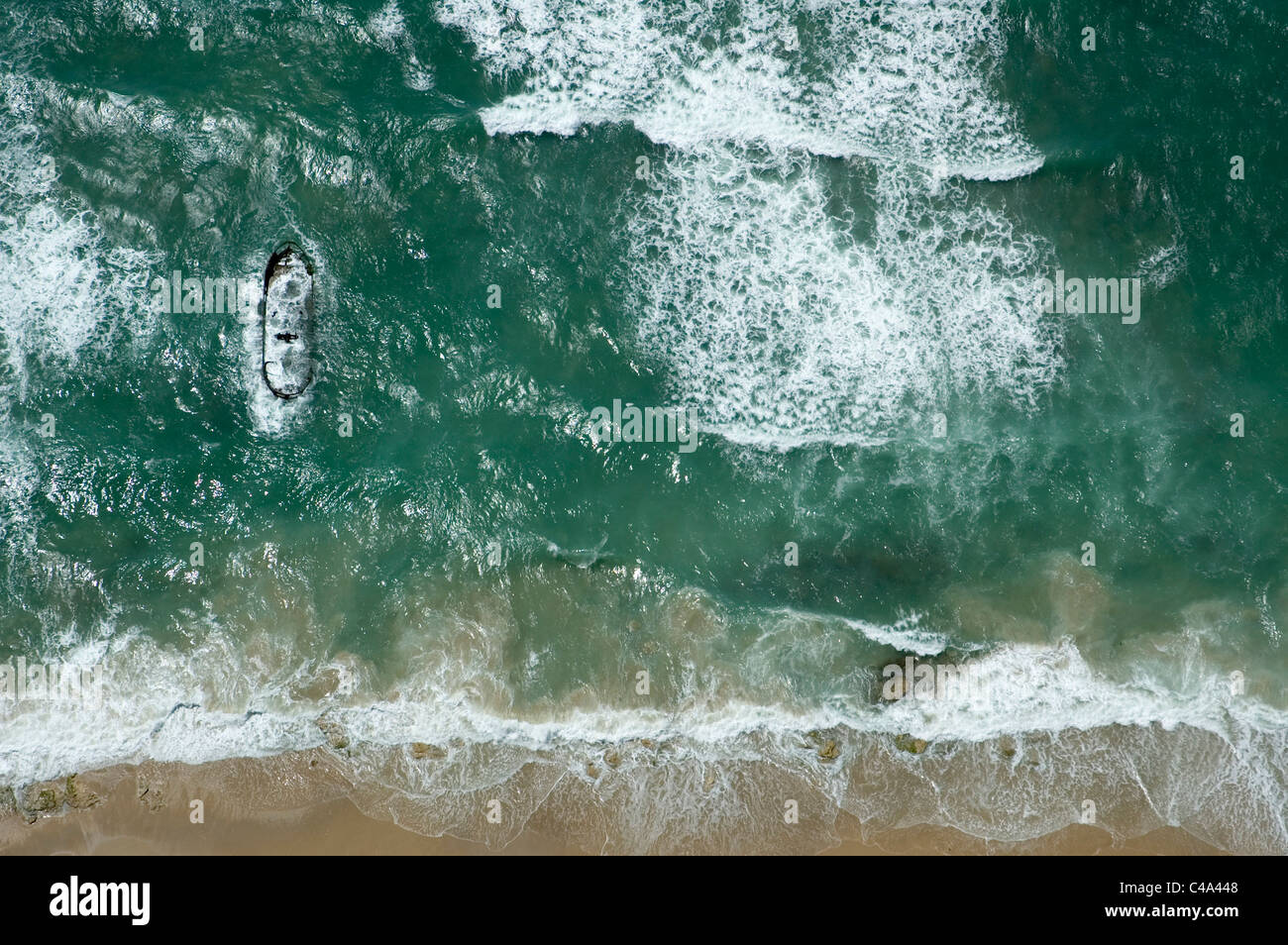 Aerial photograph of the Coastline in the Coastal plain Stock Photo - Alamy