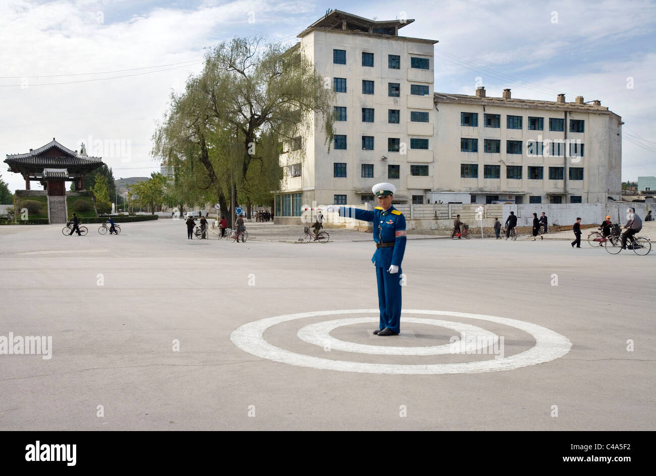 Korea traffic police hi-res stock photography and images - Alamy