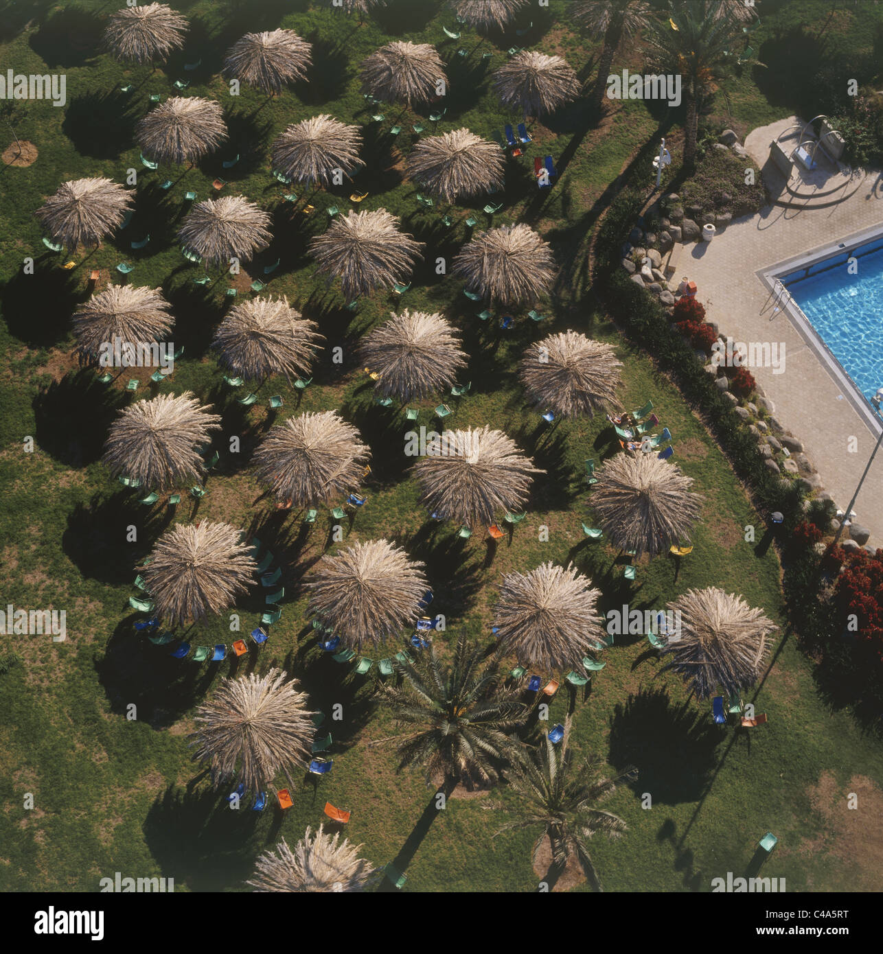 Aerial photograph of Golan Beach at the Sea of Galilee Stock Photo - Alamy