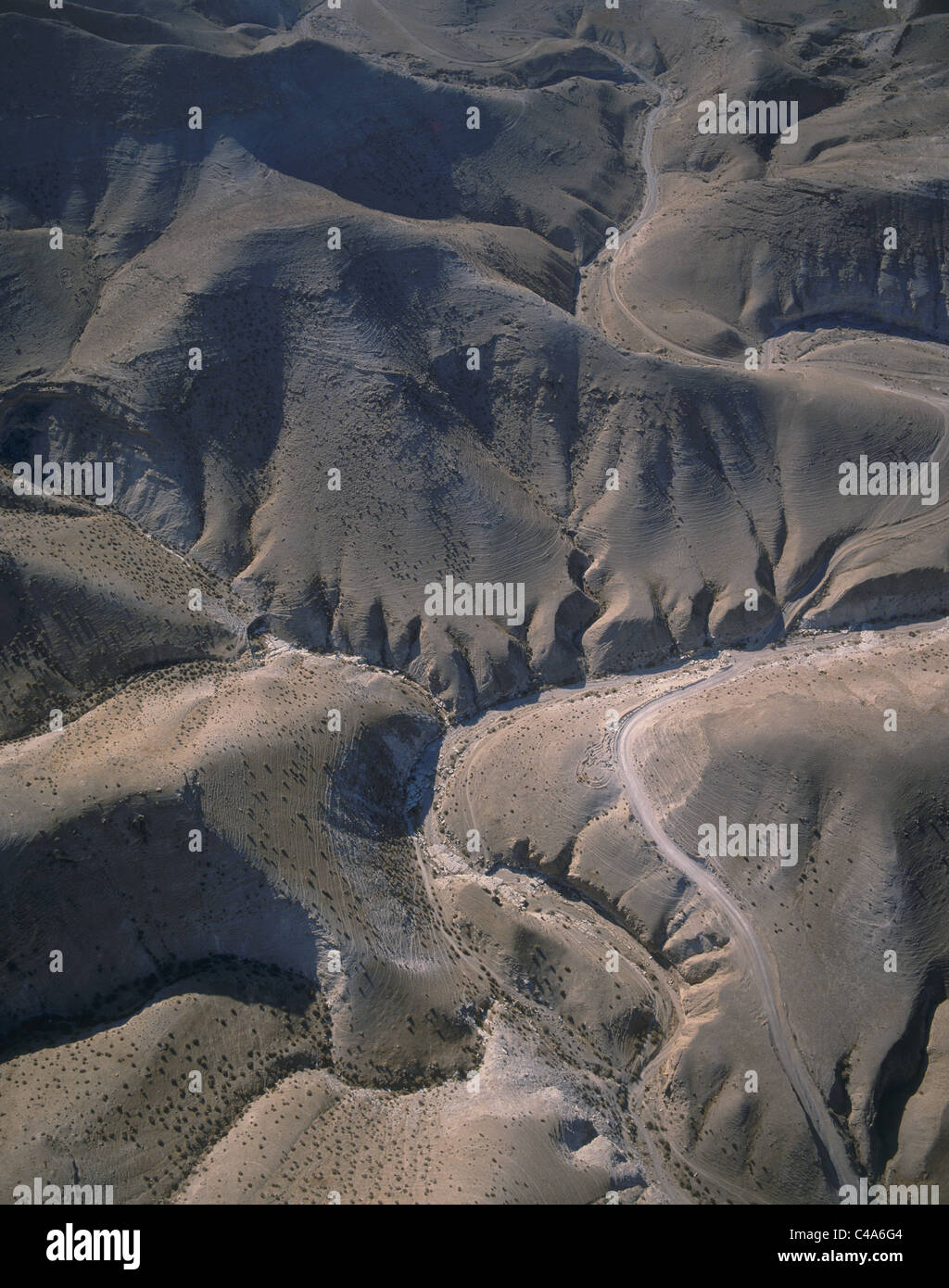 Aerial photograph of the hills of the Judea desert Stock Photo - Alamy