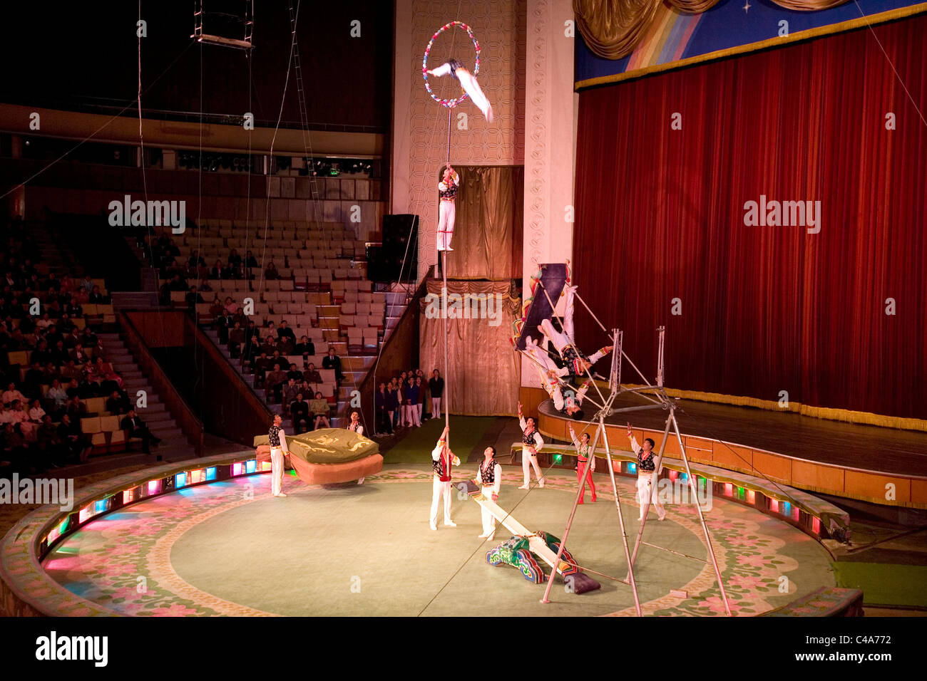 Circus in Pyongyang, DPRK (North Korea Stock Photo - Alamy