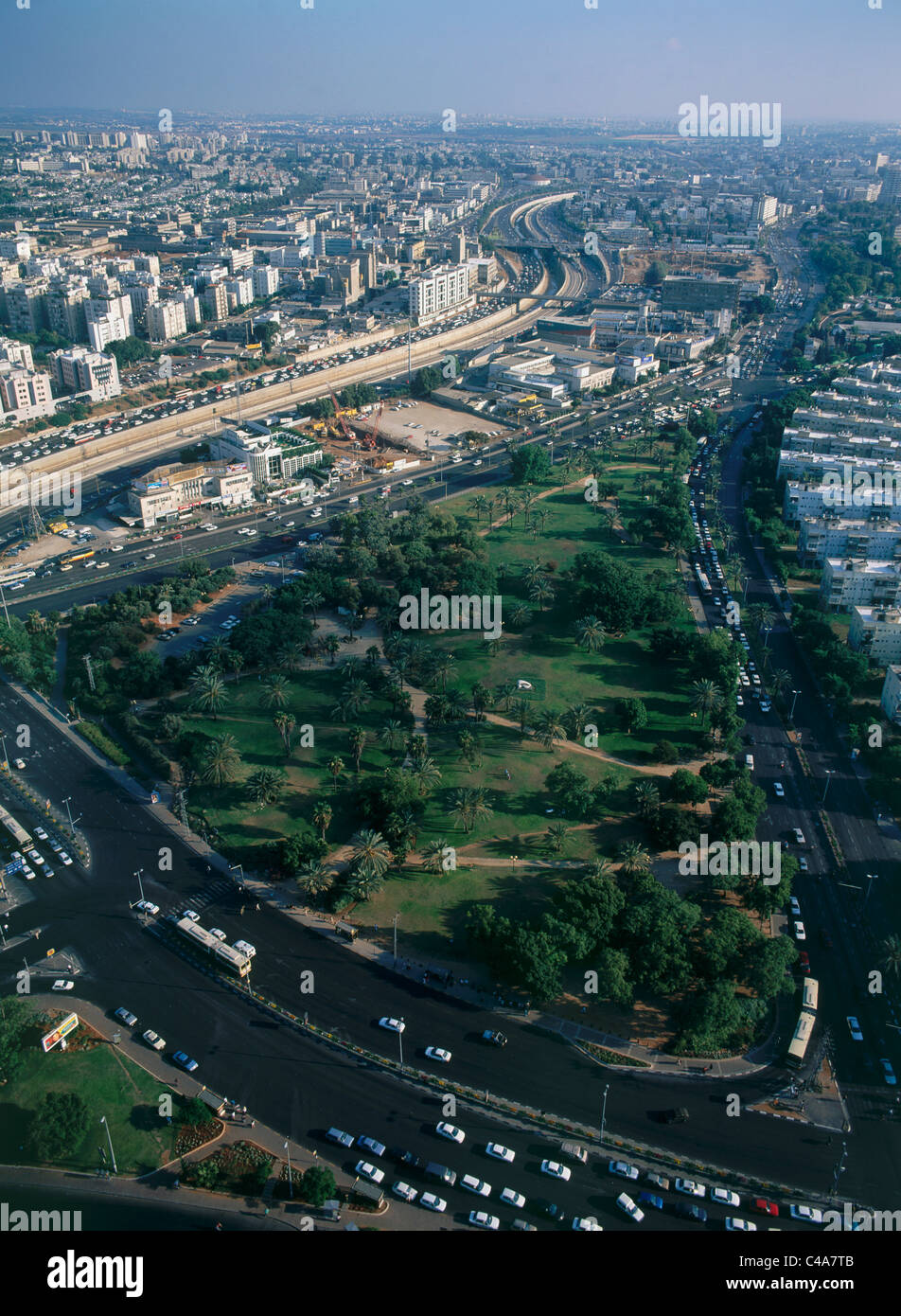 Old image of the Arlozorov street in Tel Aviv Stock Photo - Alamy