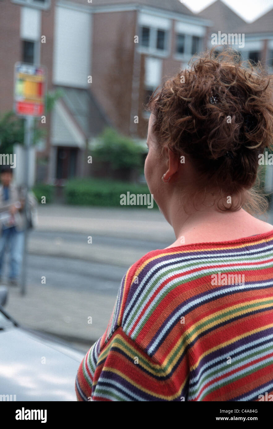 Fat Woman Walking Rear View High Resolution Stock Photography and ...