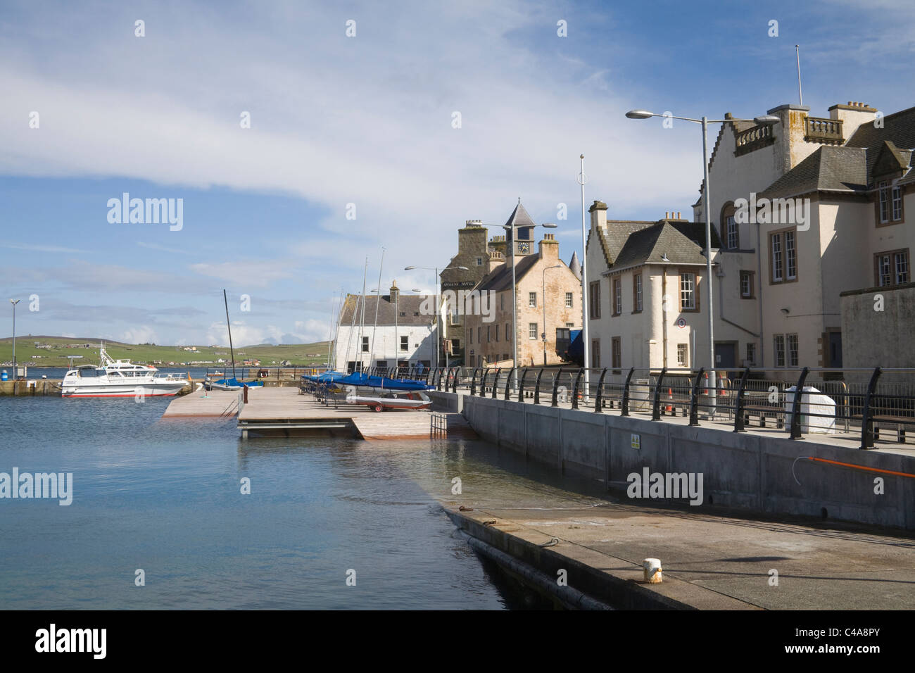 Queens hotel lerwick shetland scotland hi-res stock photography and ...
