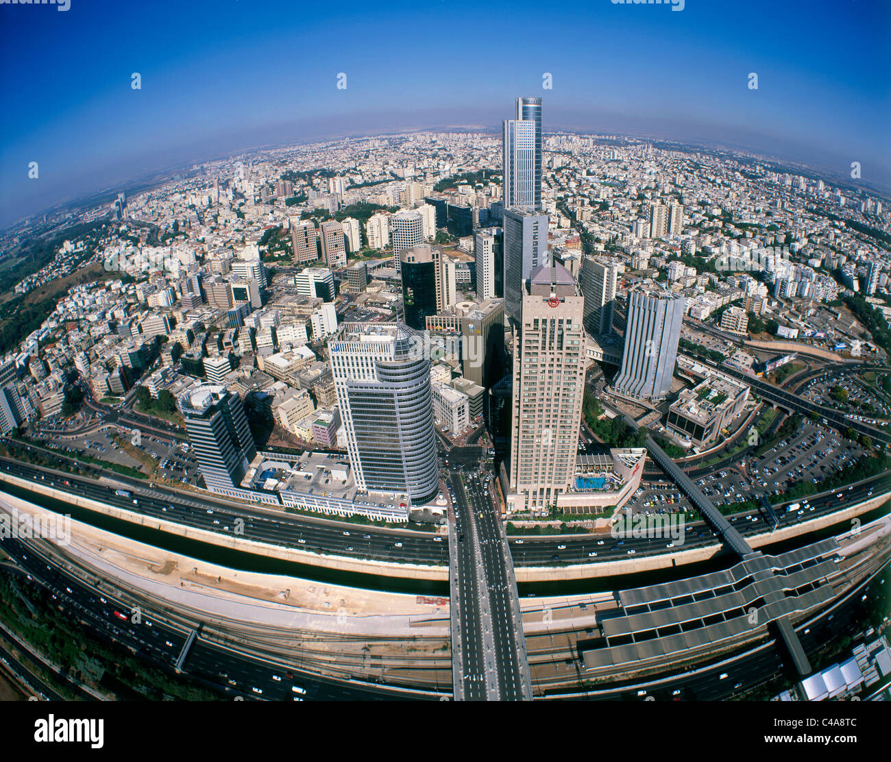 Aerial photograph city ramat gan hi-res stock photography and images ...