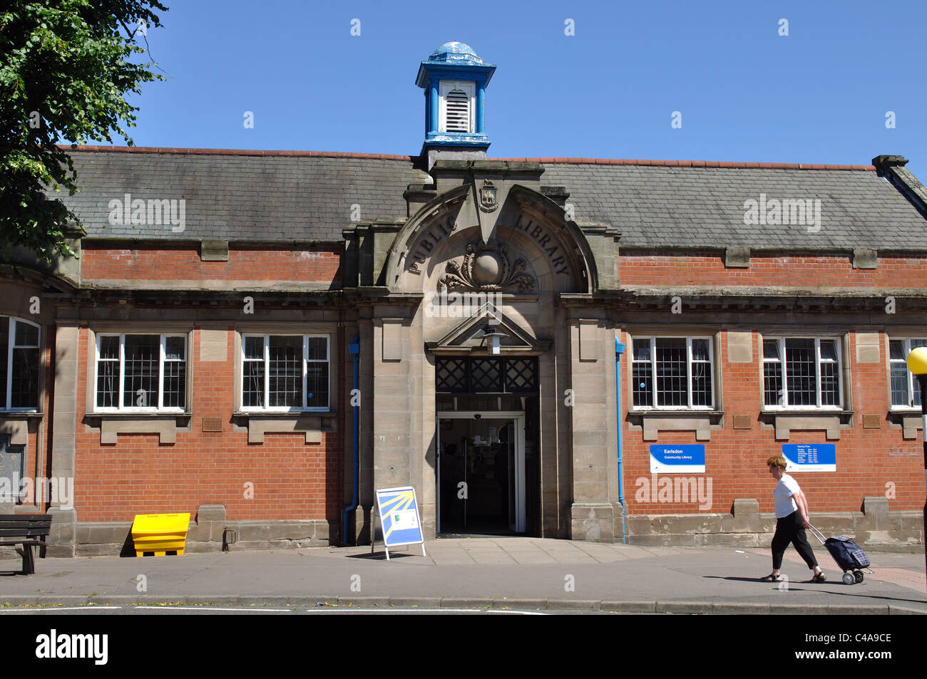 Earlsdon Library, Coventry, UK Stock Photo - Alamy