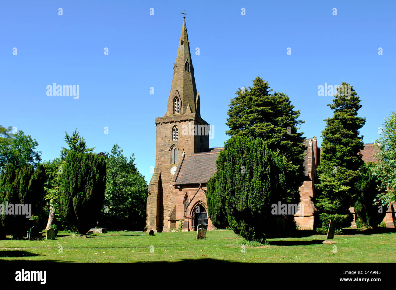All Saints Church, Allesley, Coventry, UK Stock Photo - Alamy