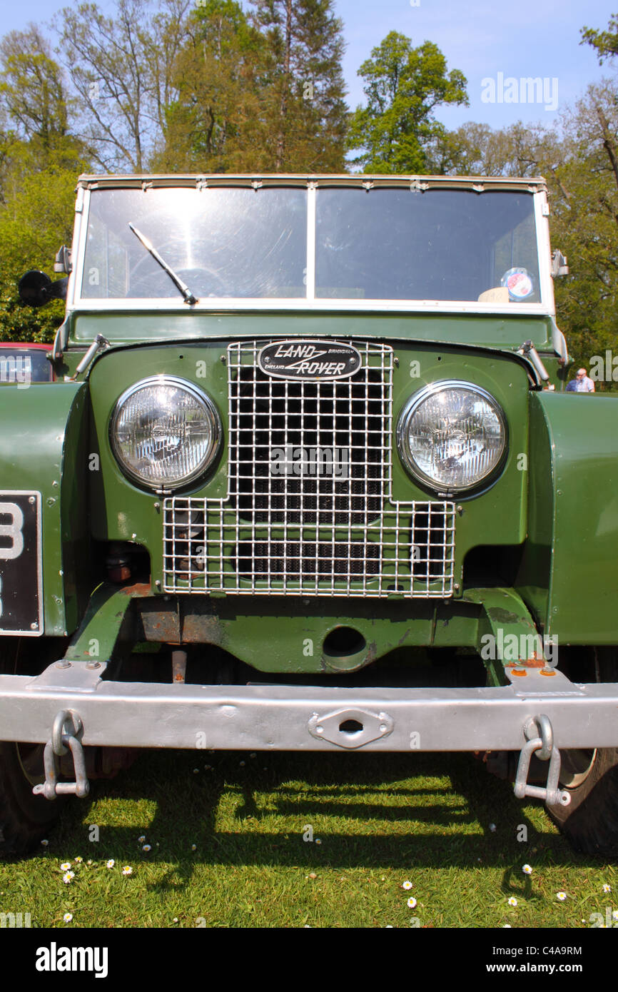Early model Land Rover - Series I or Series II Stock Photo - Alamy