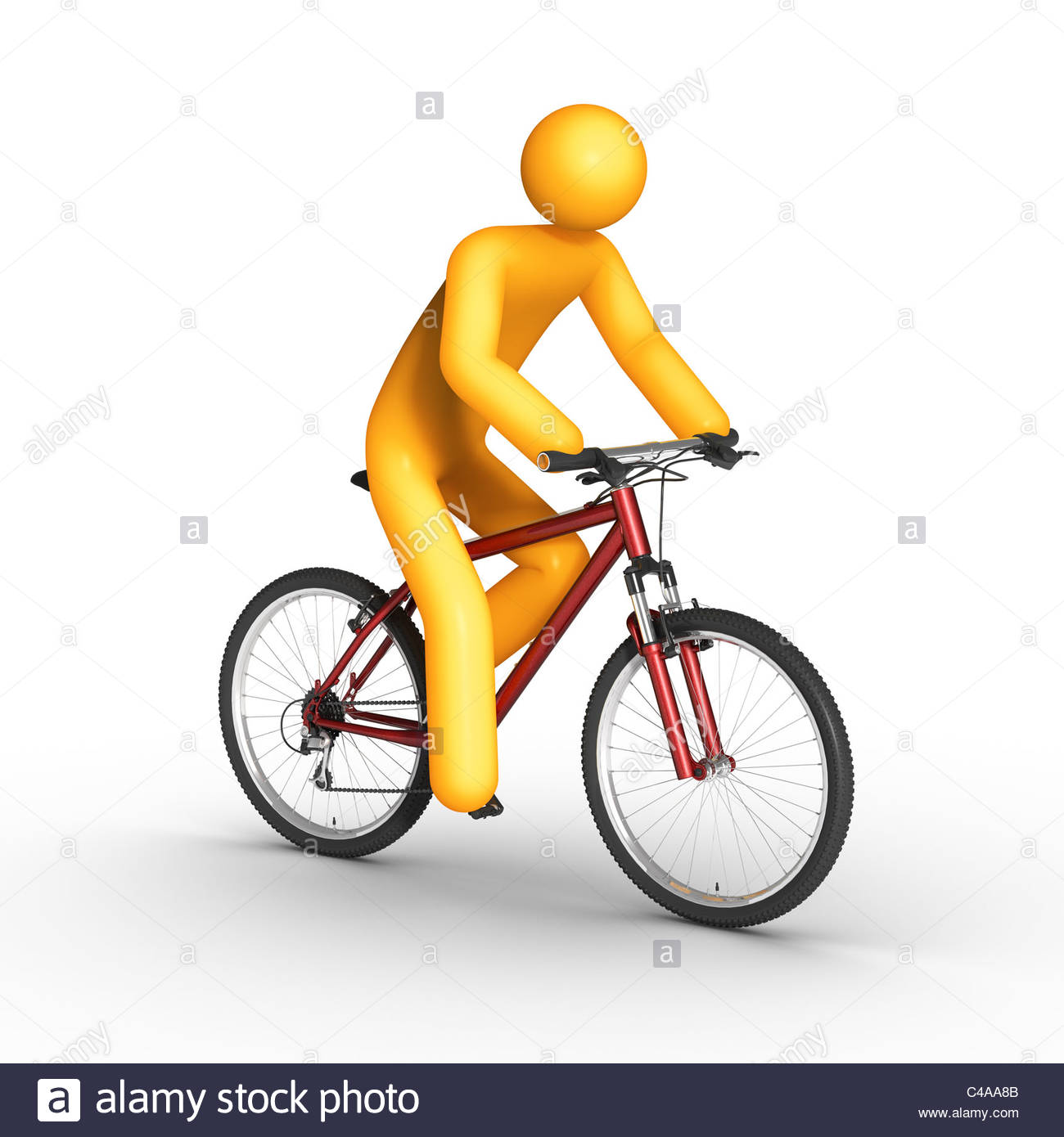 Stick Figure Cycling Stock Photos & Stick Figure Cycling Stock Images ...
