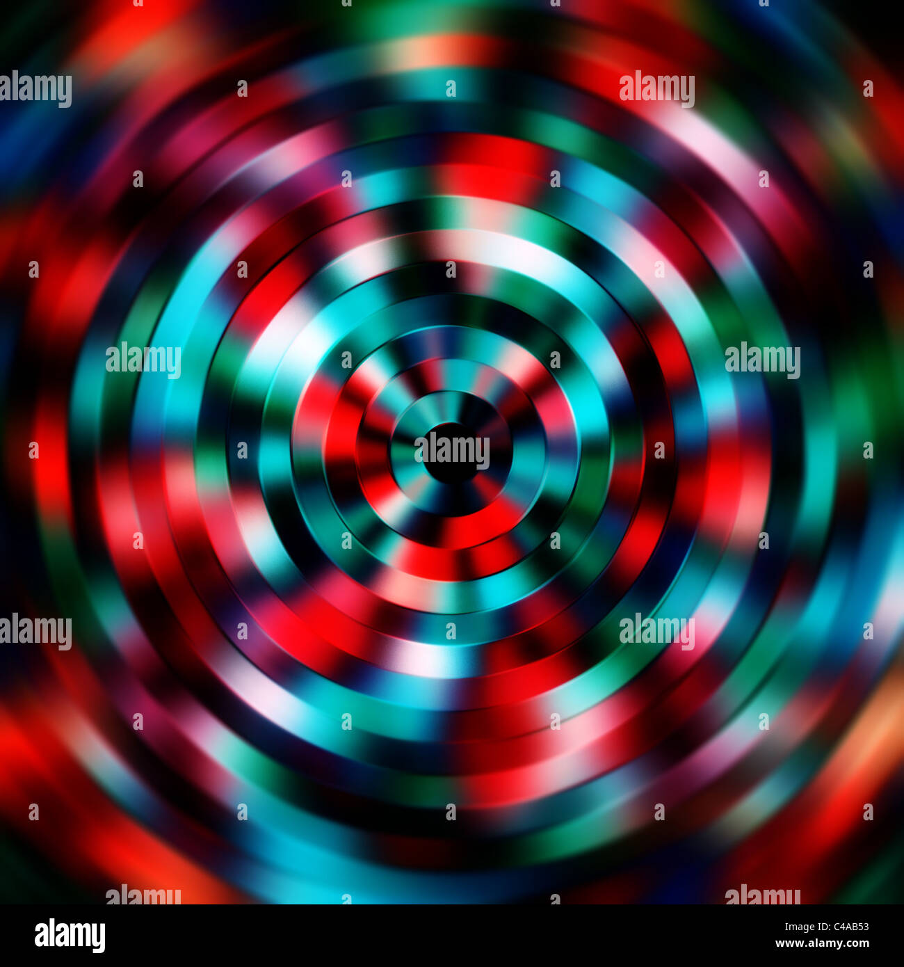 Disco Abstract Circle Background, Retro Pattern Stock Photo - Alamy