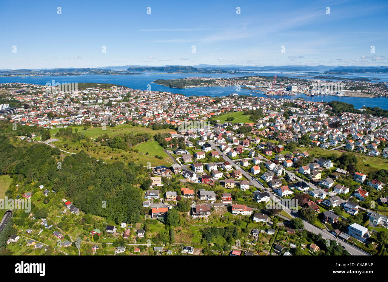 Tasta and Hundvåg, Stavanger, Rogaland, Norway Aerial Stock Photo - Alamy