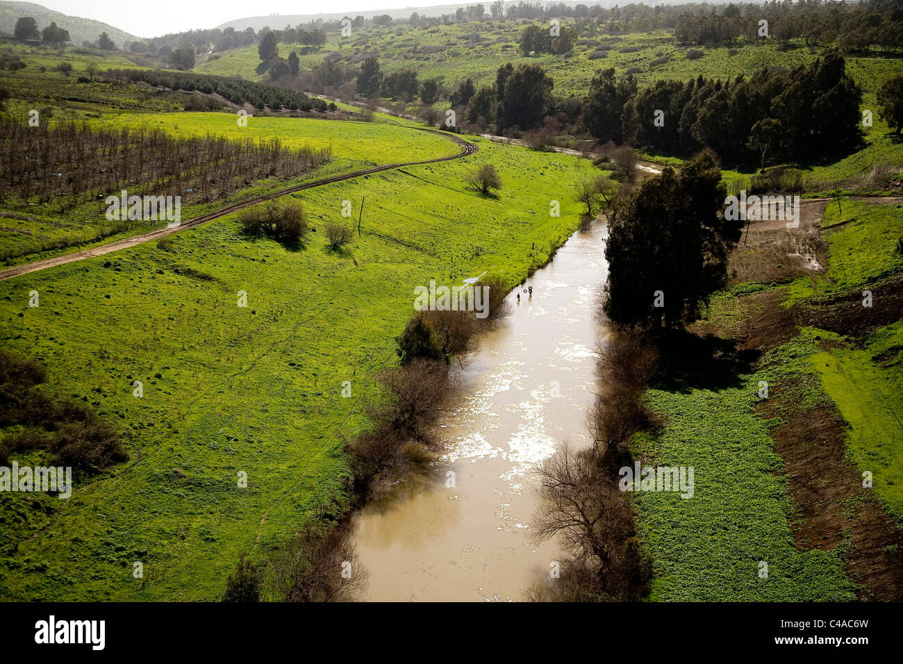Jordan River Aerial High Resolution Stock Photography and Images - Alamy
