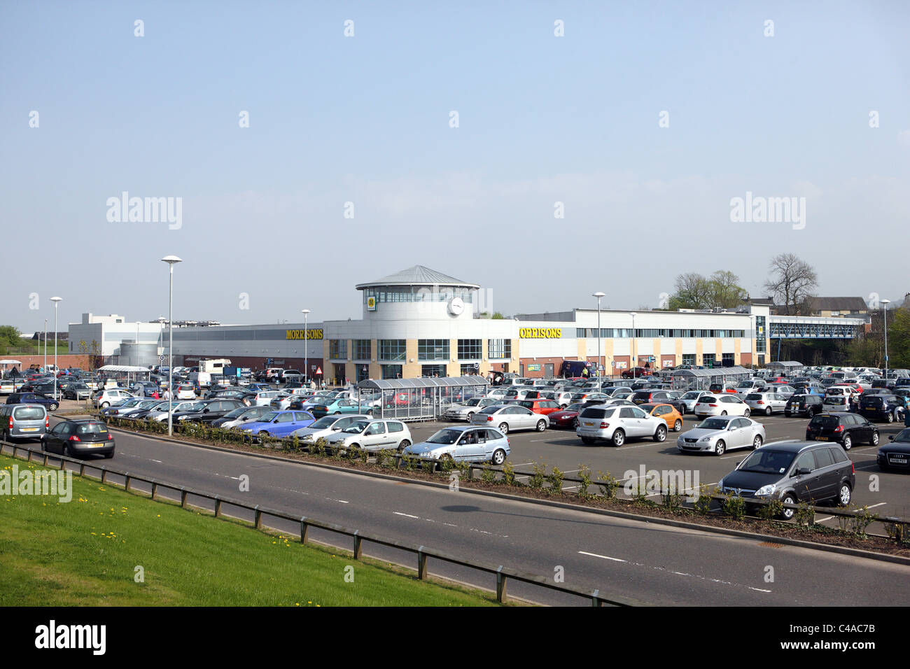 Morrisons supermarket in Johnstone Scotland Stock Photo - Alamy