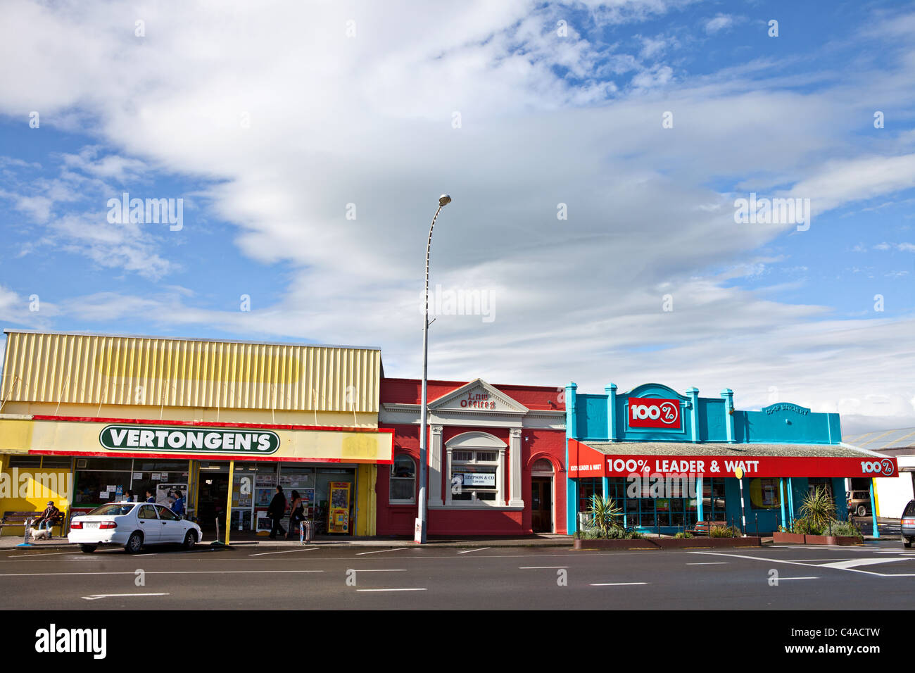Foxton town, North Island, New Zealand Stock Photo - Alamy