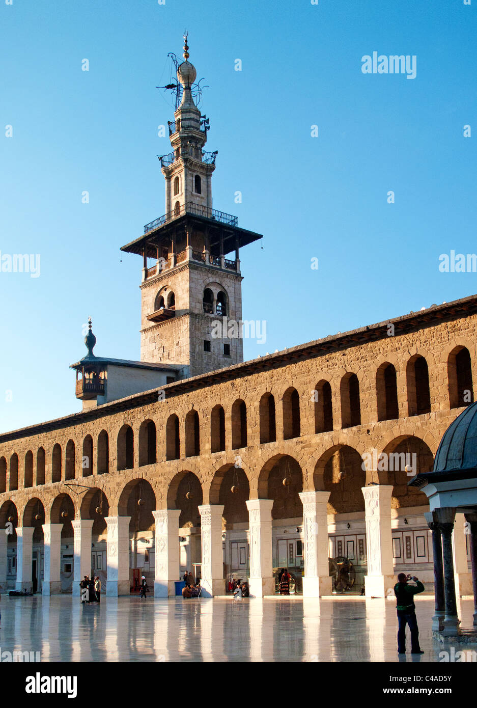 umayyad mosque in damascus syria Stock Photo - Alamy