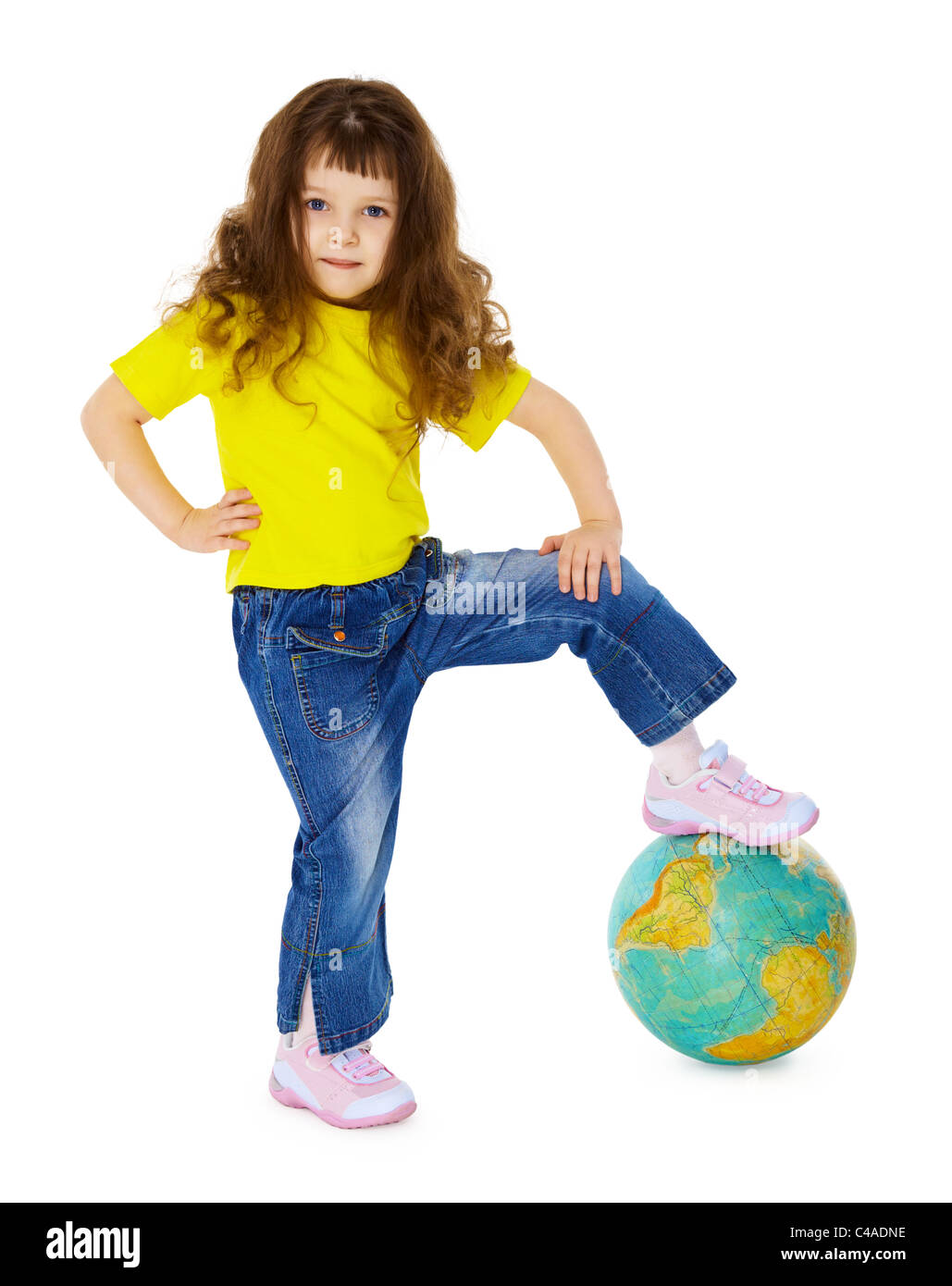 Globe flowing hi-res stock photography and images - Alamy