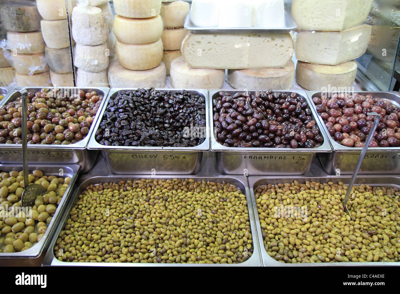 Greek products hi-res stock photography and images - Alamy