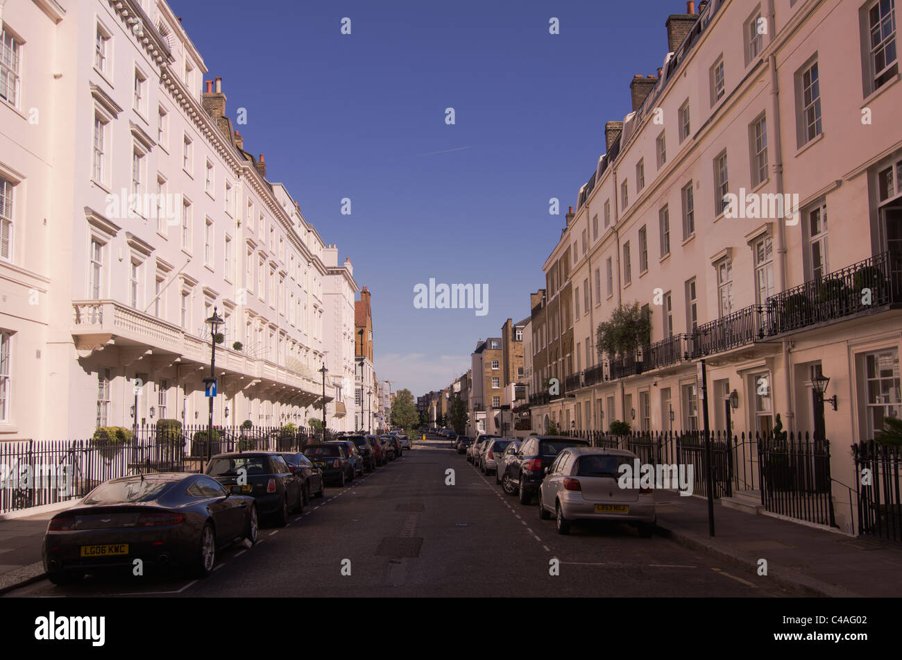 Eaton Terrace London SW1 Stock Photo - Alamy