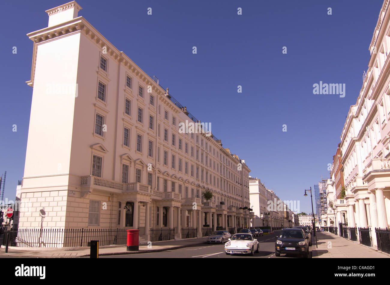 Eaton Place London SW1 Stock Photo - Alamy