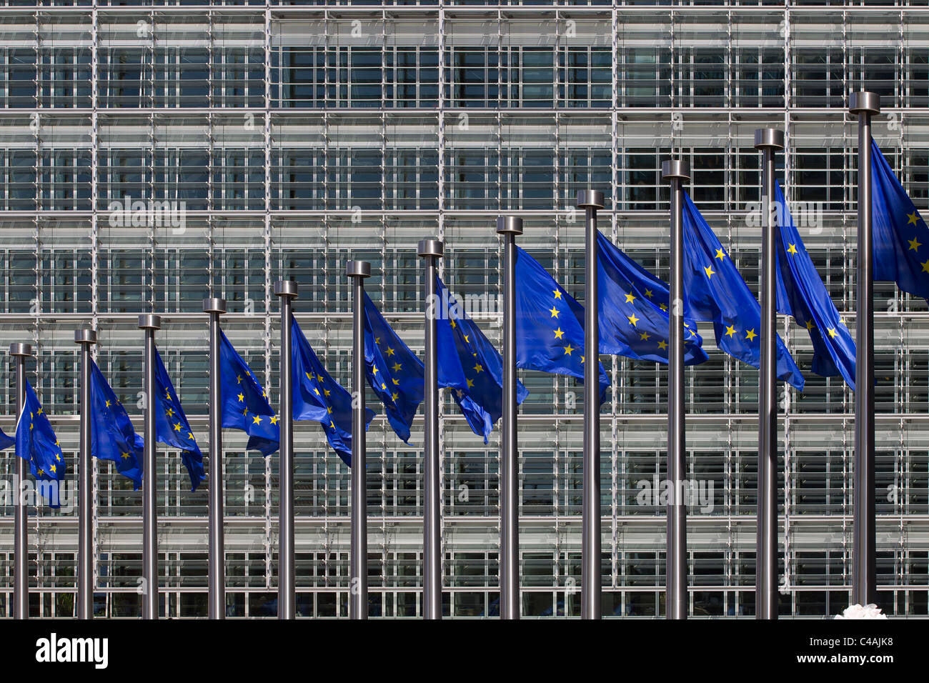 Eu Commission Flags Brussels Stock Photos & Eu Commission Flags ...