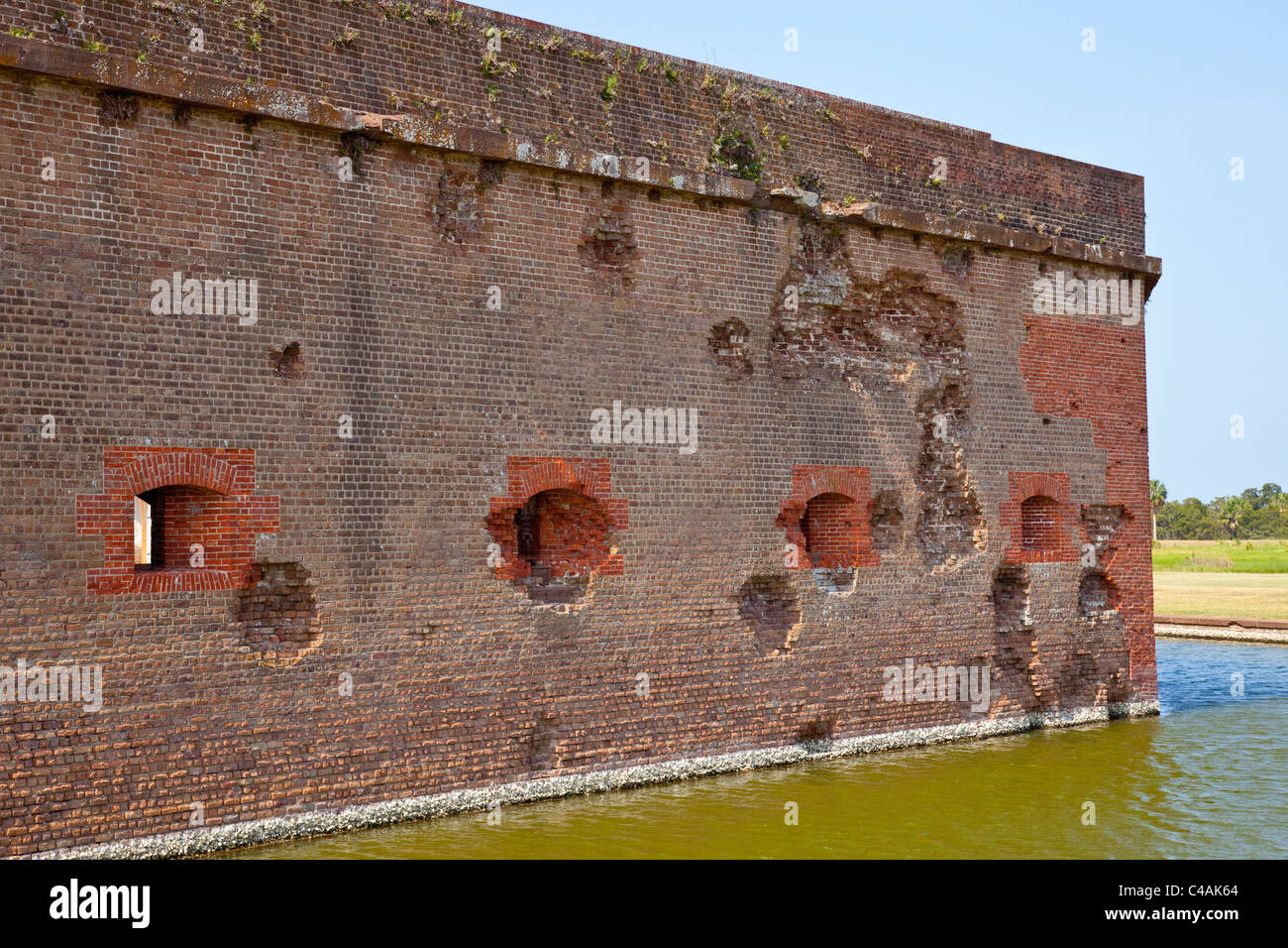 Fort pulaski damage hi-res stock photography and images - Alamy