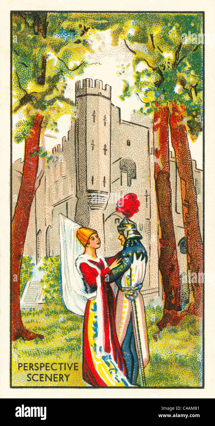 How films are made - No. 8 of a series of 25 - Perspective scenery ...