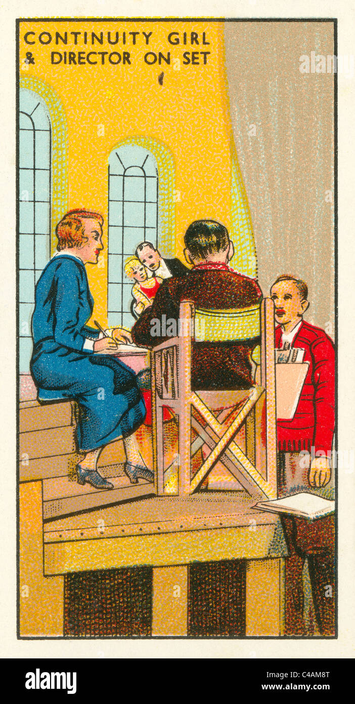 How films are made - No. 10 of a series of 25 - Continuity Girl ...