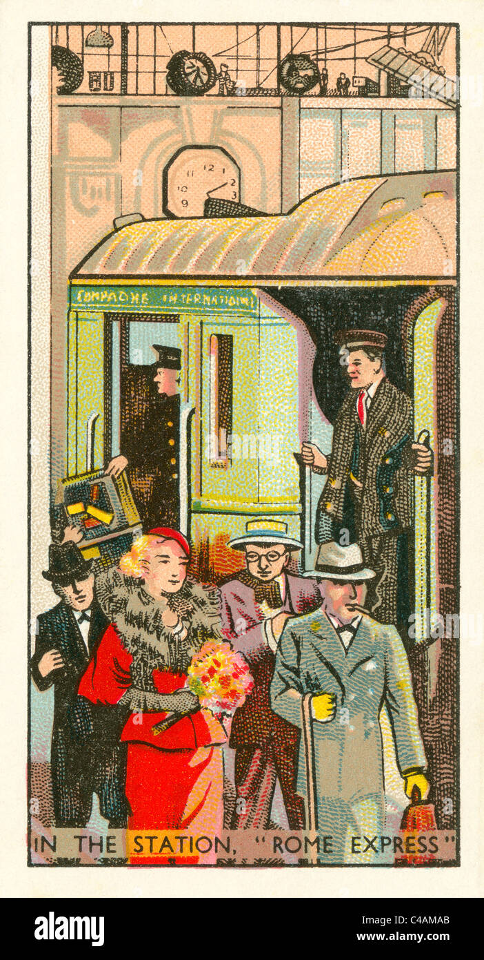 1930s movie set hi-res stock photography and images - Alamy