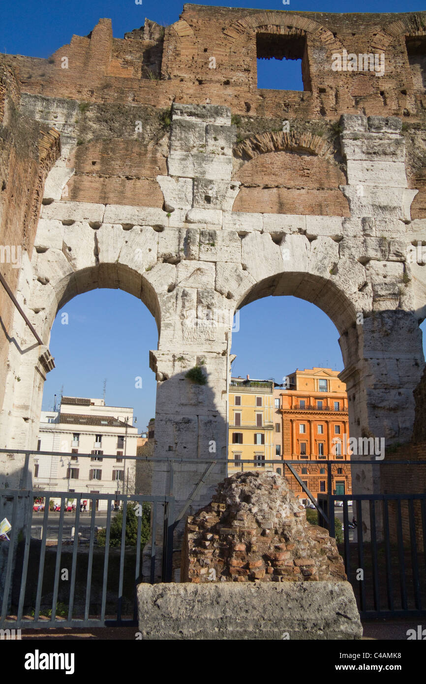 Inside the Roman Colosseum Rome Italy Stock Photo - Alamy