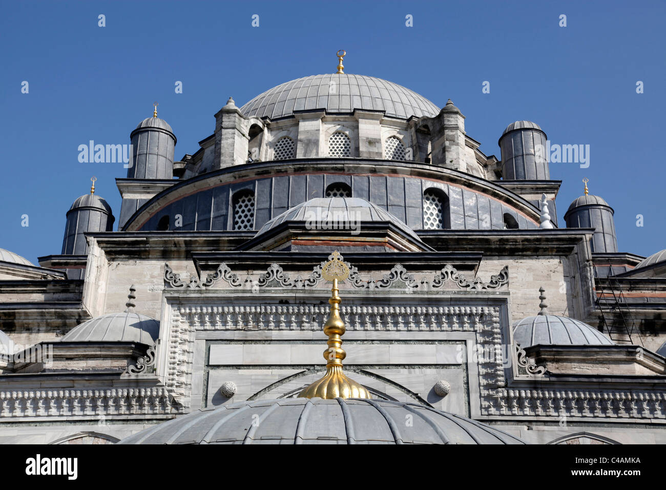 Dome of the Sultan Bayezid II Mosque in Istanbul, Turkey Stock Photo ...
