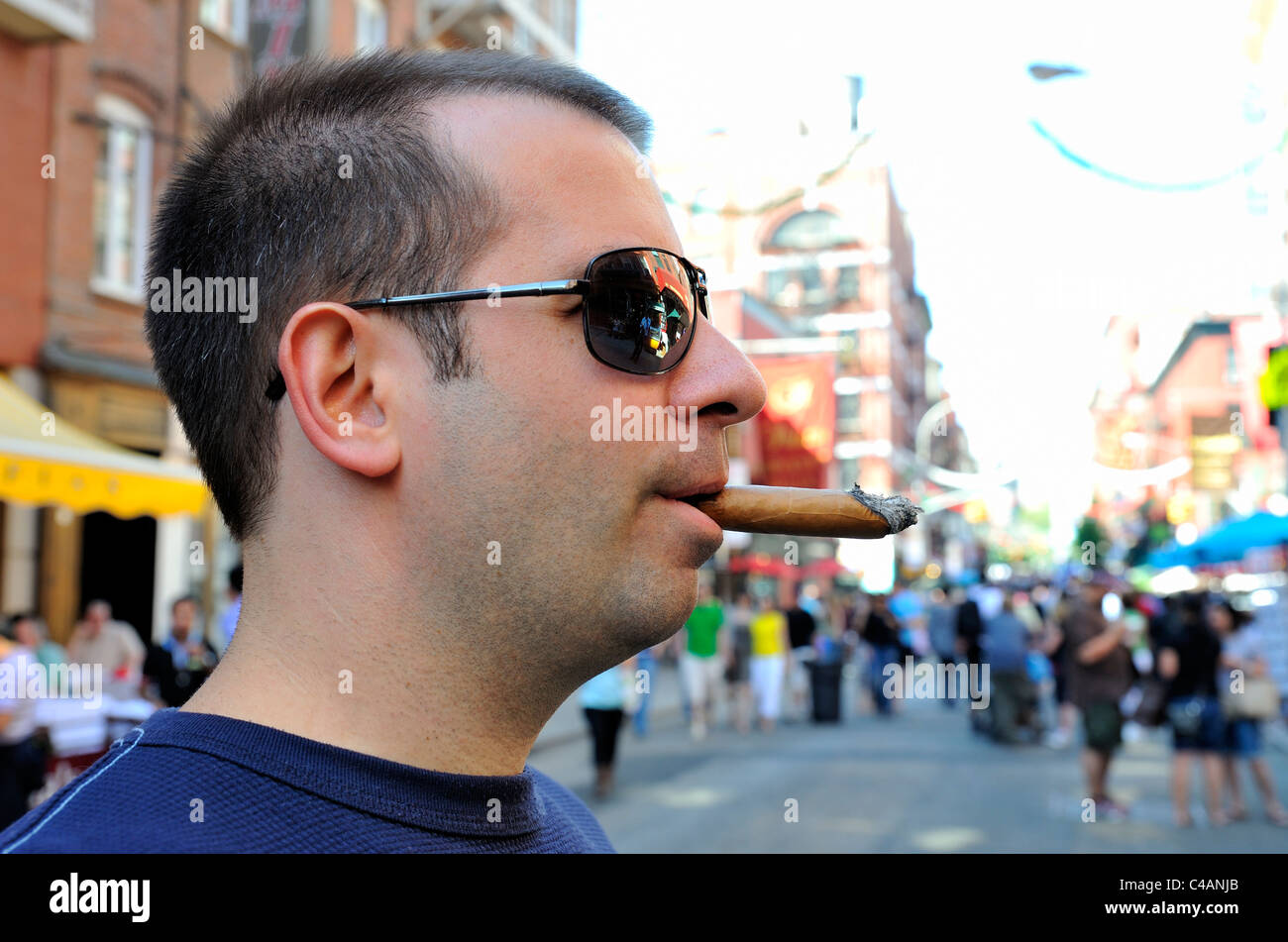 Cigar Man High Resolution Stock Photography and Images - Alamy