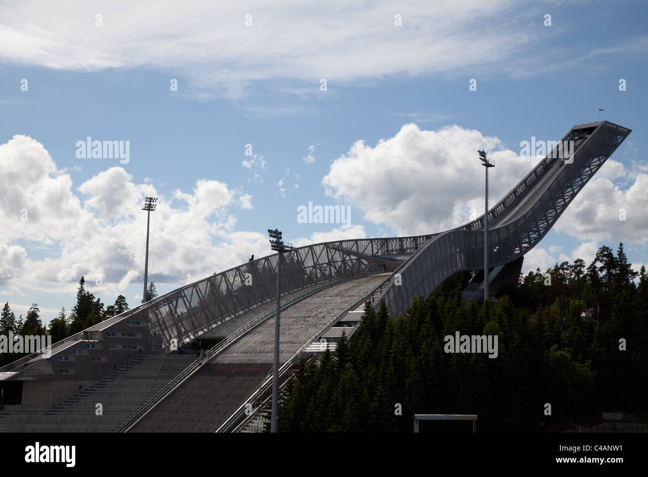 Oslo Holmenkollen Ski Jump Tower High Resolution Stock Photography and ...