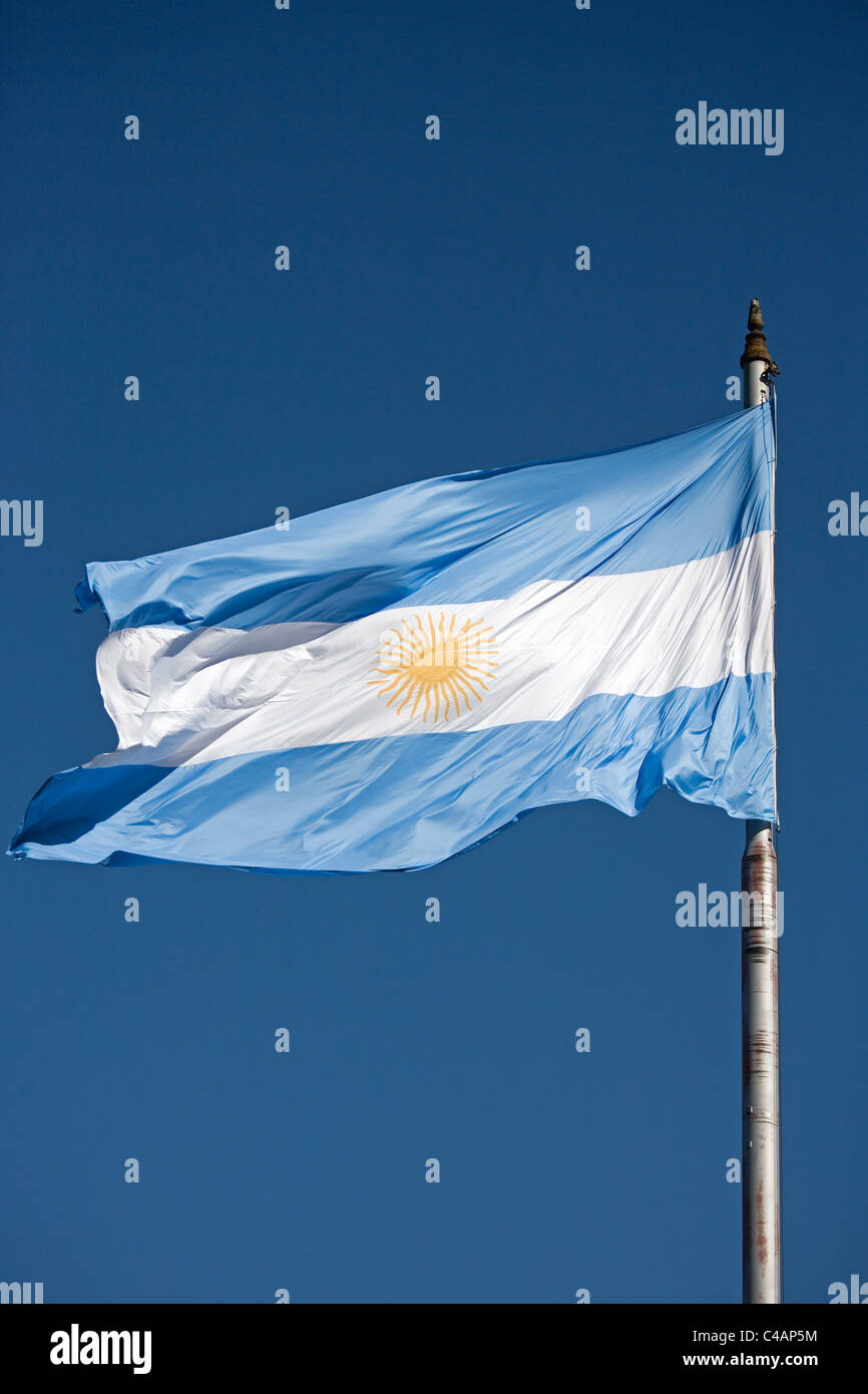 Argentine national flag Stock Photo - Alamy